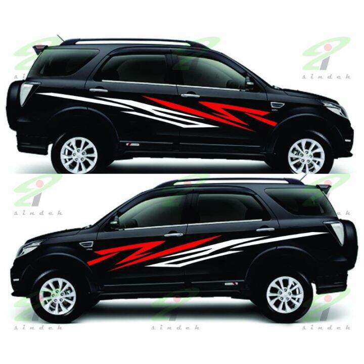 sticker stiker mobil Avanza Xenia calya ertiga striping mobil list body ...