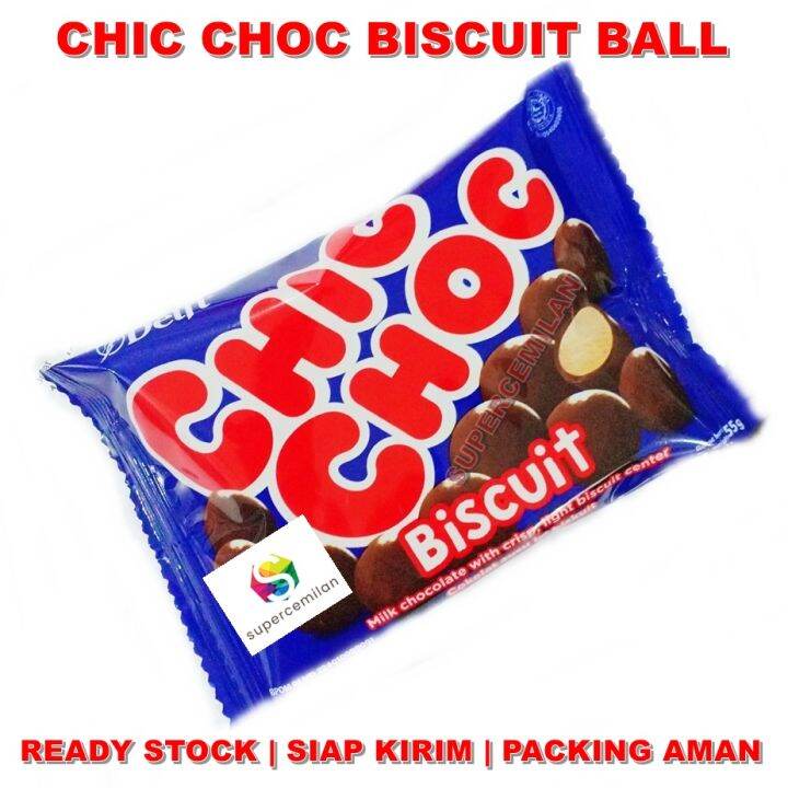 Delfi Chic Choc Biscuit Chocolate Ball | Bola Biskuit Cokelat | Lazada Indonesia