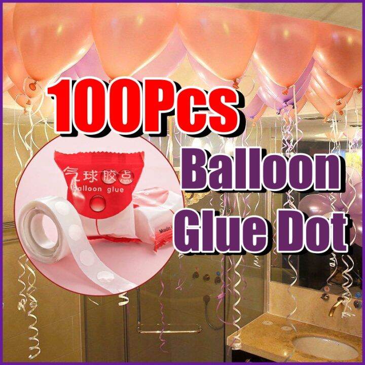 Balloon Attachment Glue Dot Attach Stick Balloons To Ceiling or Wall ...