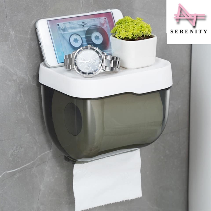 SERENITY tissue holder toilet hygiene roll paper box set Toilet tissue ...