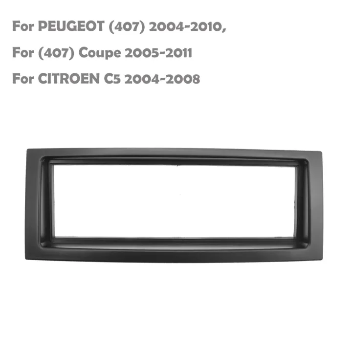 Greenyi 1 Din Fascia for 2005 Citroen C5 Stereo Car Refitting Radio ...