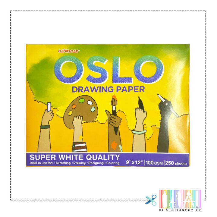 Oslo Drawing Paper 250 sheets | Lazada PH