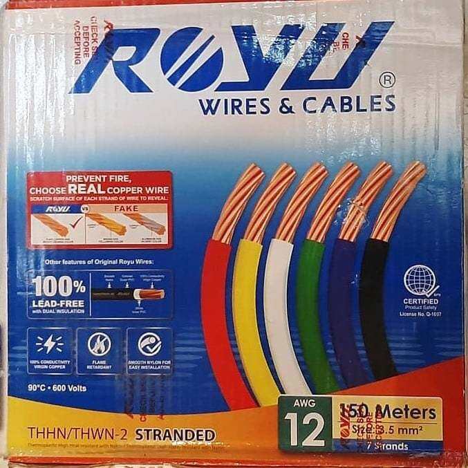ROYU WIRES & CABLES #12 | Lazada PH
