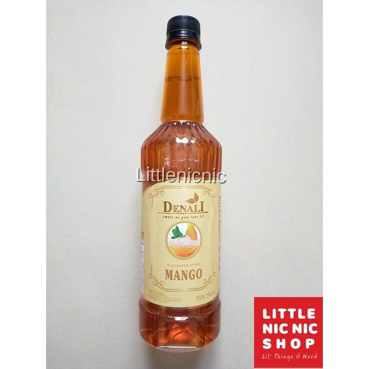 Sirup Denali Mango Flavoured Syrup minuman cafe rasa mangga | Lazada ...