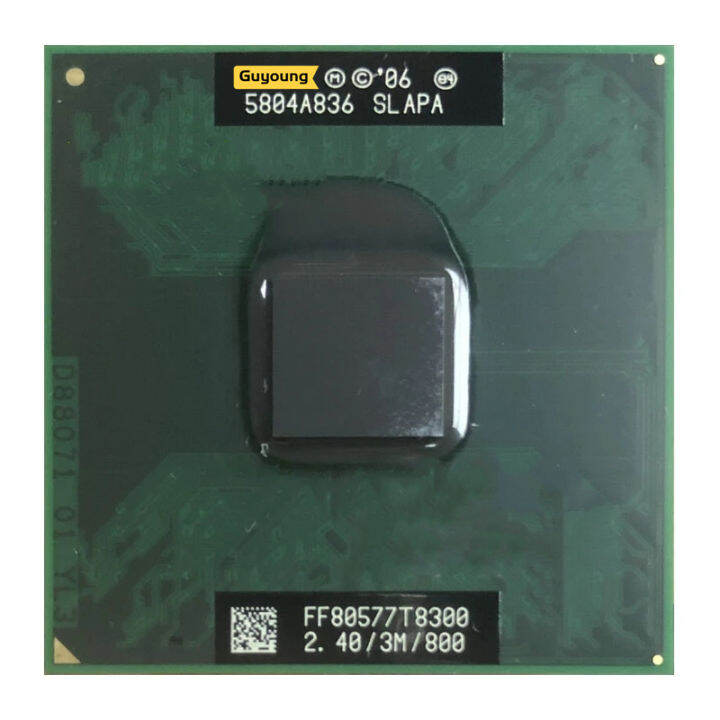 Core 2 Duo T8300 CPU Laptop processor PGA 478 cpu | Lazada PH