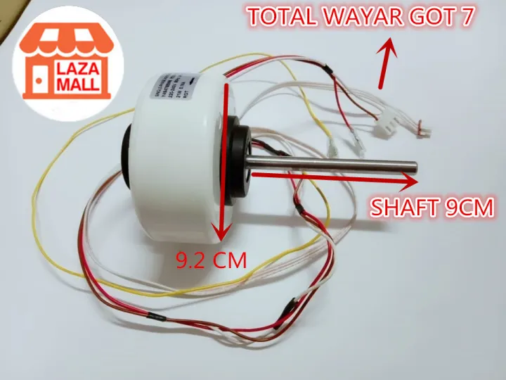 PSC FAN MOTOR 9CM AIRCOND INDOOR UNIT ( LG / MITSHUBISHI ) SINGLE PHASE ...