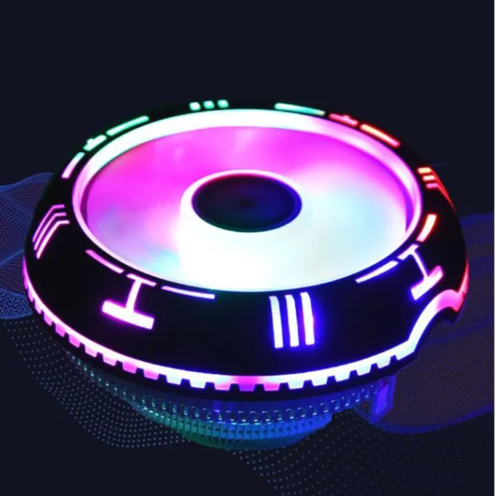 UFO computer CPU fan radiator AMD CPU Cooler UFO cool light Heatsink ...
