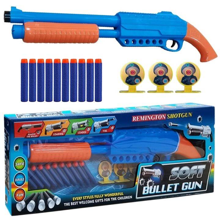 Remington Shotgun Single Barrel ShutG Soft Bullet Gun Blasting Toy Gun ...