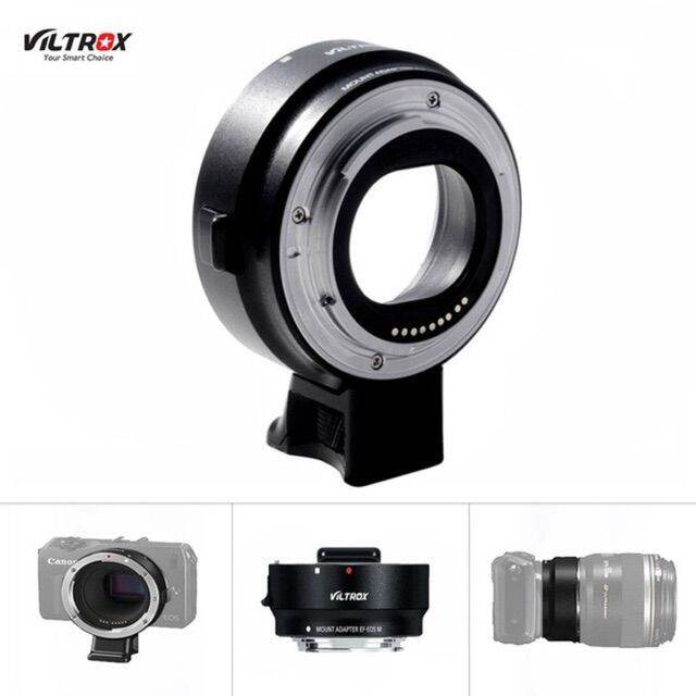 Viltrox Adapter Auto Focus EF-EOS M MOUNT - Kamera Mirrorless TO Lensa ...