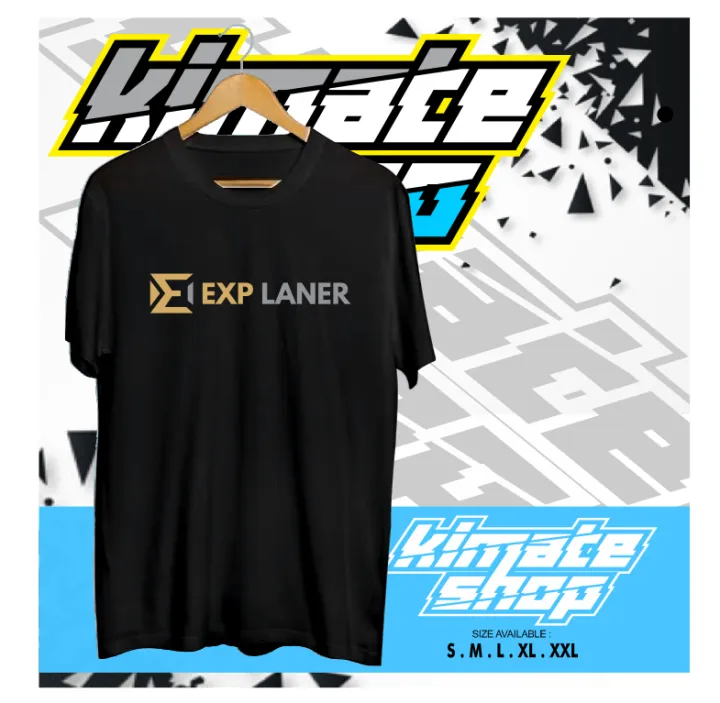 KAOS BAJU EXP LANER MOBILE LEGENDS BANG BANG MLBB KAOS GAME GAMER KEREN ...