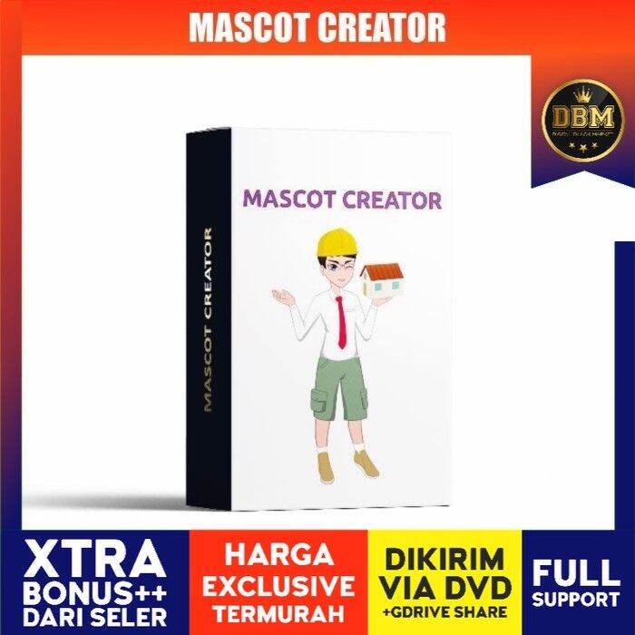 MASCOT CREATOR - PowerPoint Template | Lazada Indonesia