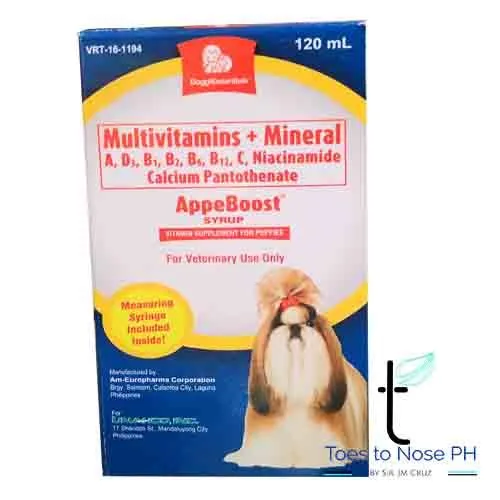 Appeboost Syrup for puppies 120ml (Appe Boost) | Lazada PH