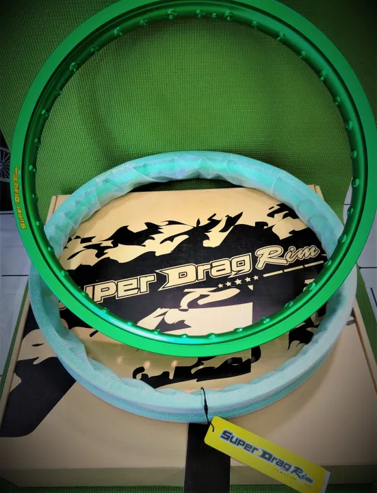 SUPER DRAG RIM Green Pink Gold | Lazada PH