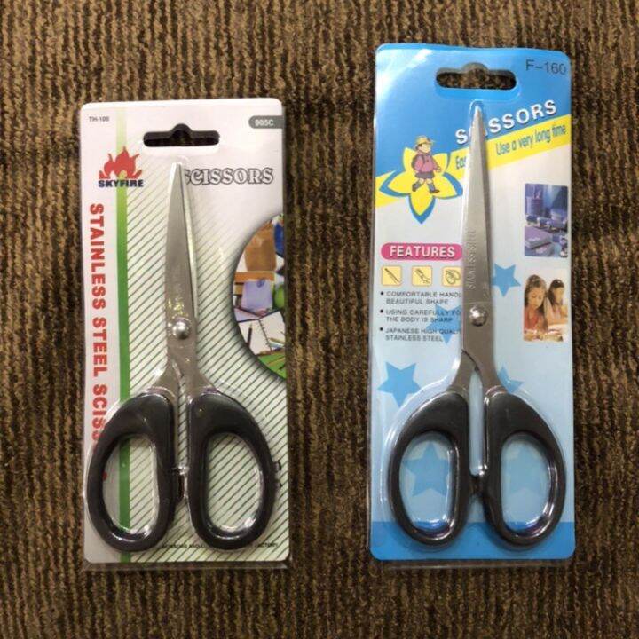 Stationary Scissors Stainless | Lazada PH