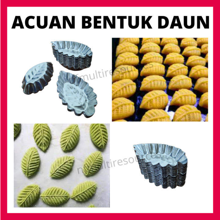 Reusable Acuan Aluminium / Acuan Kuih / Acuan Tart / Acuan Biskut ...
