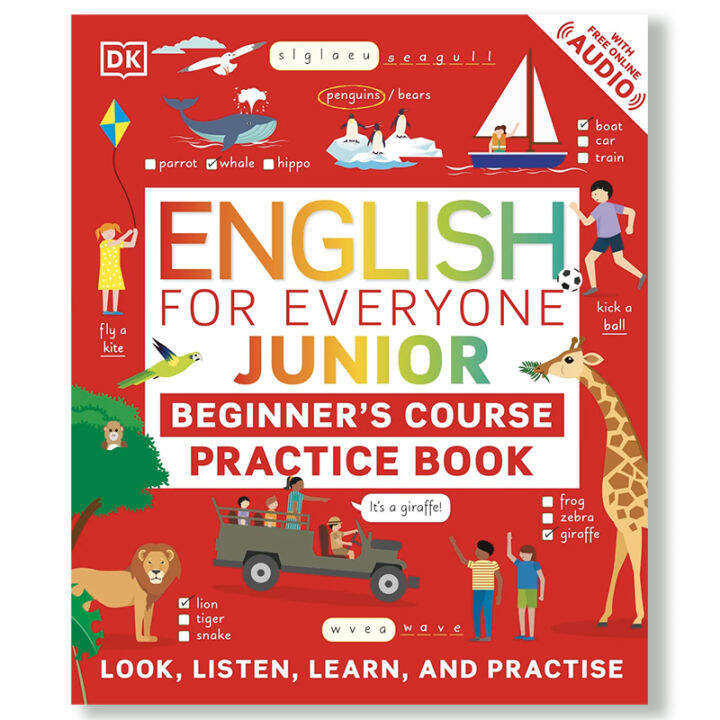 ENGLISH FOR EVERYONE JUNIOR BEGINNER'S PRACTICE BOOK BY DKTODAY | Lazada.co.th