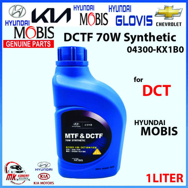 [GENUINE] DCTF 70W Synthetic 1 Liter. for DCT. 04300-KX1B0. Double ...