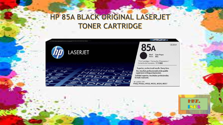 HP 85A Black Original LaserJet Toner Cartridge, CE285A | Lazada PH