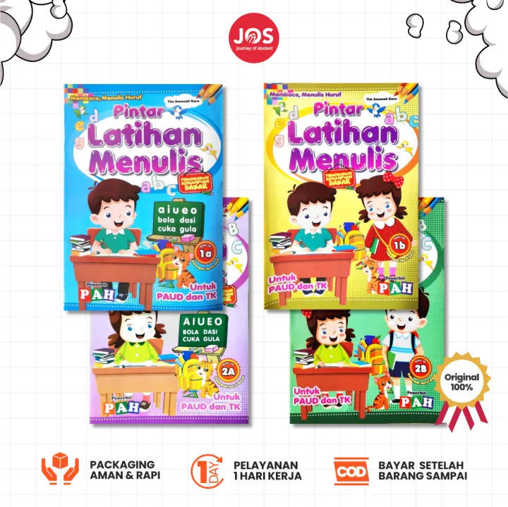 Buku TK PAUD Pintar Latihan Menulis ABC Huruf Besar dan Kecil/ Buku ... Buku TK PAUD Pintar Latihan Menulis ABC Huruf Besar dan Kecil/ Buku ...