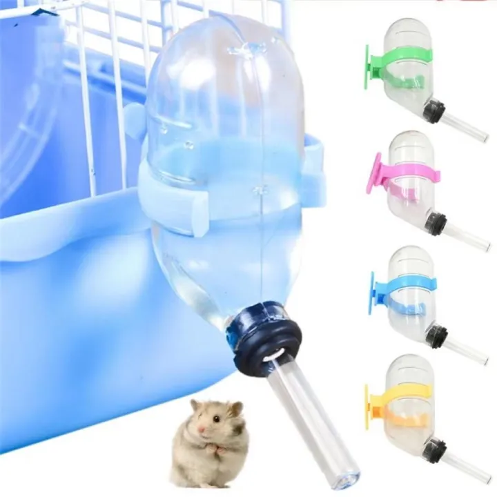 60ml Automatic Pet Hamster Drinking Water Dispenser Leak-proof Vacuum ...