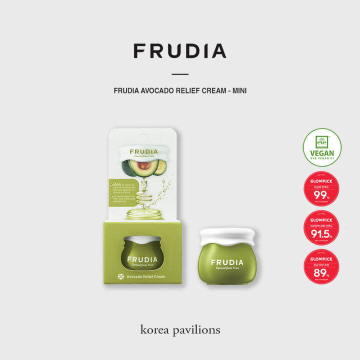 [FRUDIA] Avocado Relief Cream mini, 10g | Lazada Singapore