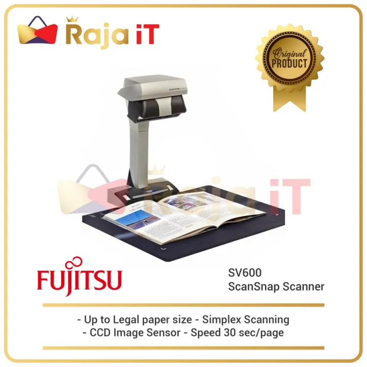FUJITSU Scanner SV600 ScanSnap Scanner A3 SV-600 | Lazada Indonesia