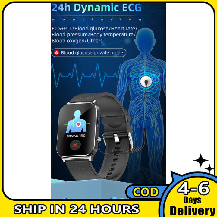 EP03 Smart Watch Full Screen Touch Heart Rate Ecg Electrocardiogram ...