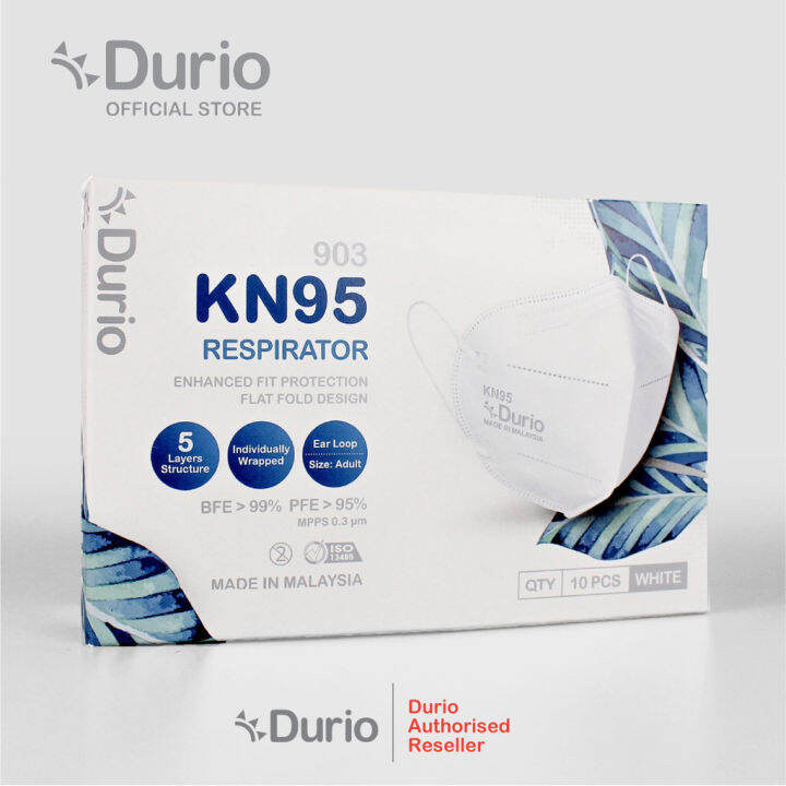 [Durio Authorised Reseller] Durio 903 KN95 Respirator - Attachable Nose ...