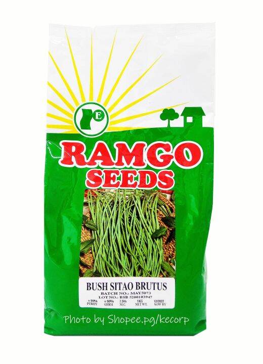 Ramgo Seeds Bush Sitao Brutus 1 Kilo Pack | Lazada PH