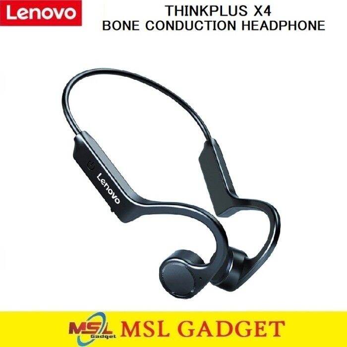 Lenovo Thinkplus X4 Headset Sport Bone Conduction Open Ear Bluetooth ...