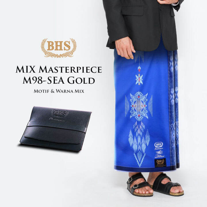 Sarung BHS Masterpiece Gold M98 SEA Motif & Warna Mix | Lazada Indonesia