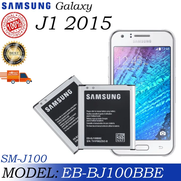 Original Samsung Galaxy J1 2015 EB-BJ100BBE (SM-J100) Battery (100% ...