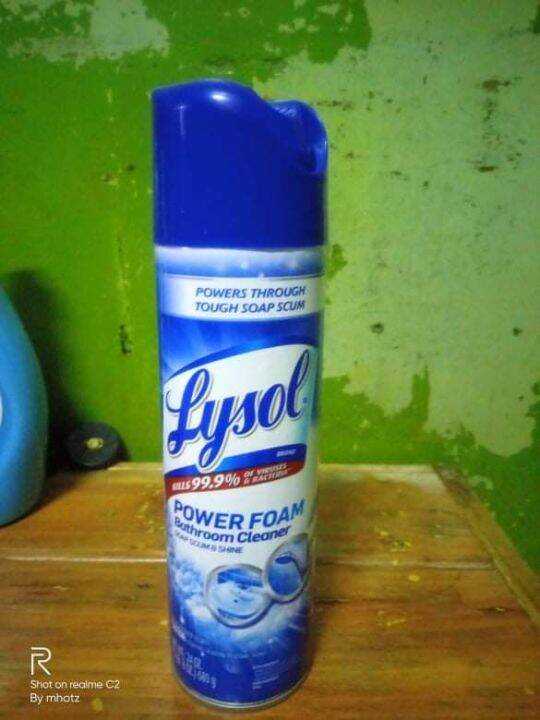 Lysol Power Foam Bathroom Cleaner Lazada Ph