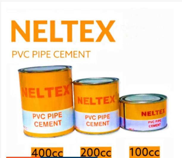 Neltex Solvent PVC PIPE Cement Pangdikit sa PVC 100cc, 200cc, 400cc ...