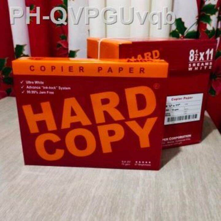 Hard Copy Short Long A4 Bond Paper per Ream of 500 sheets | Lazada PH