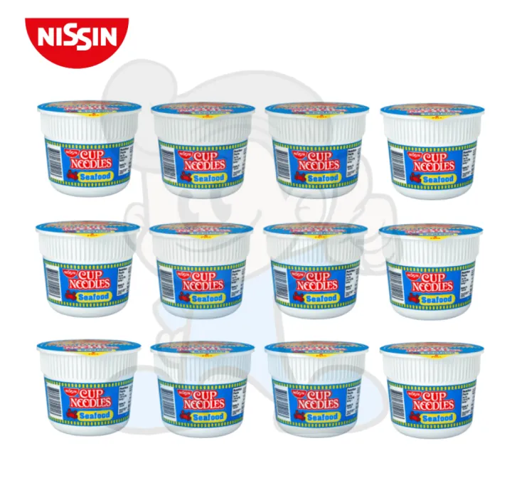 Nissin Cup Noodles Mini Seafood (12 x 40g) | Lazada PH