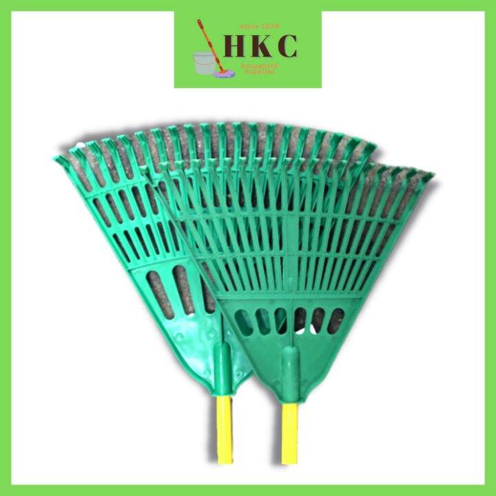 Cakar Plastik PVC Grass Raker Garden Raker Plastic PVC Garden Lawn Rake ...