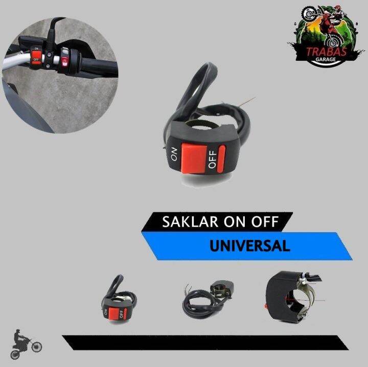 SAKLAR ON OF MOTOR MODIF UNIVERSAL | Lazada Indonesia