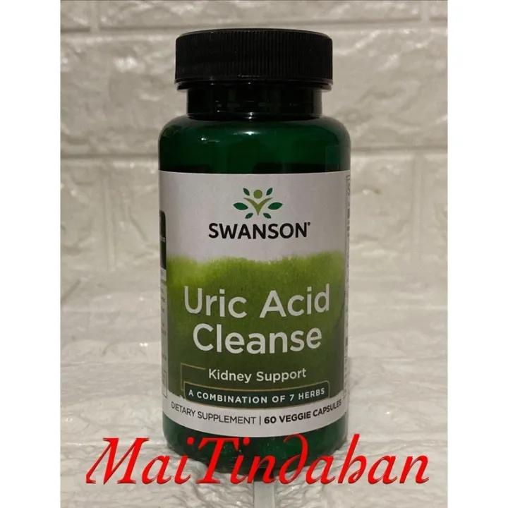 Swanson Uric Acid Cleanse Kidney Support 60 Veggie Capsules | Lazada PH