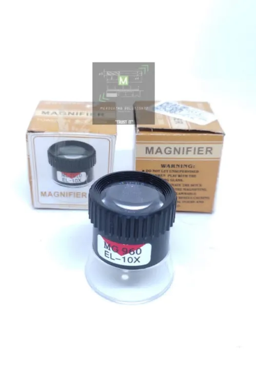 ms7 Magnifier Cup 10x pembesaran eye loop kaca pembesar | Lazada Indonesia