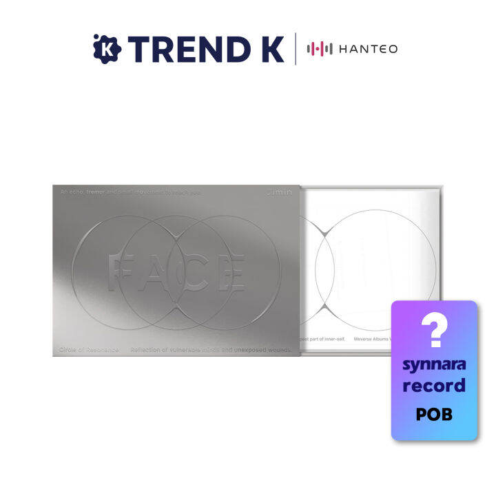 [Synnara POB] JIMIN(BTS) Solo Album - [FACE] (Weverse Album Ver ...