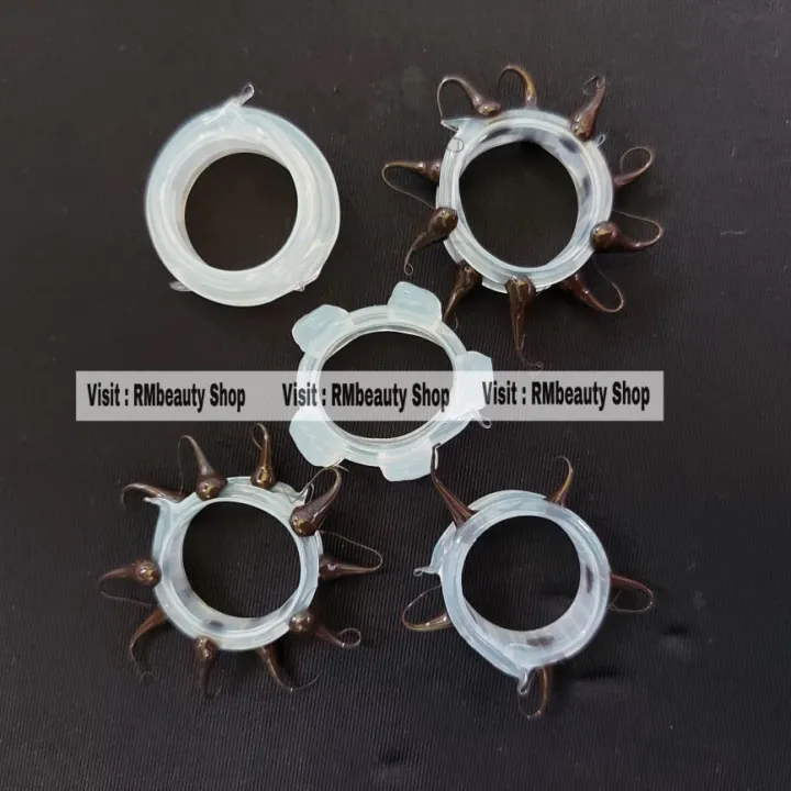 5 pcs mix rambutan silicon ring | Lazada PH