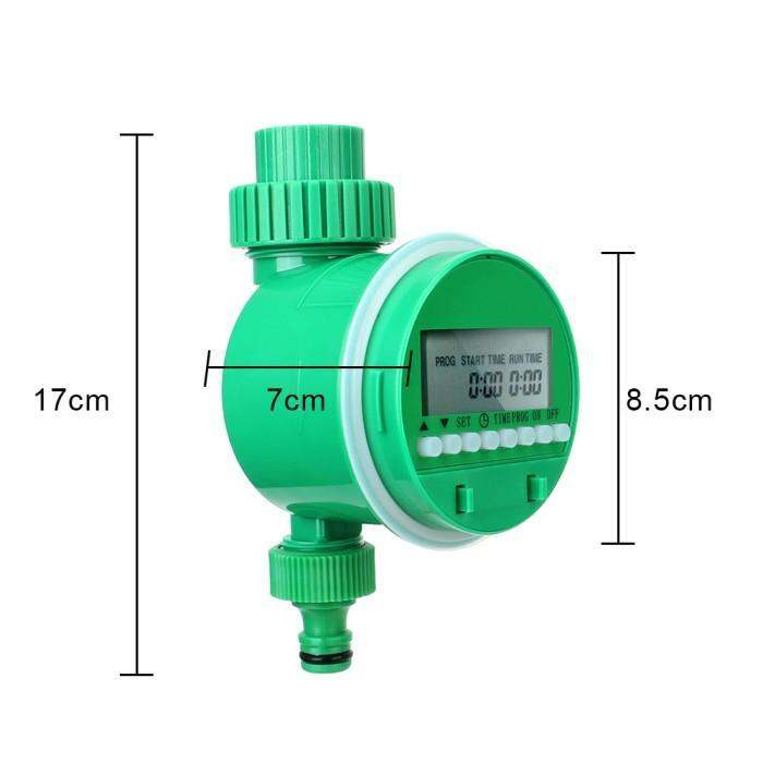 TIMER KRAN AIR SPRINKLER TAMAN CONTROLLER OTOMATIS DIGITAL LCD ...