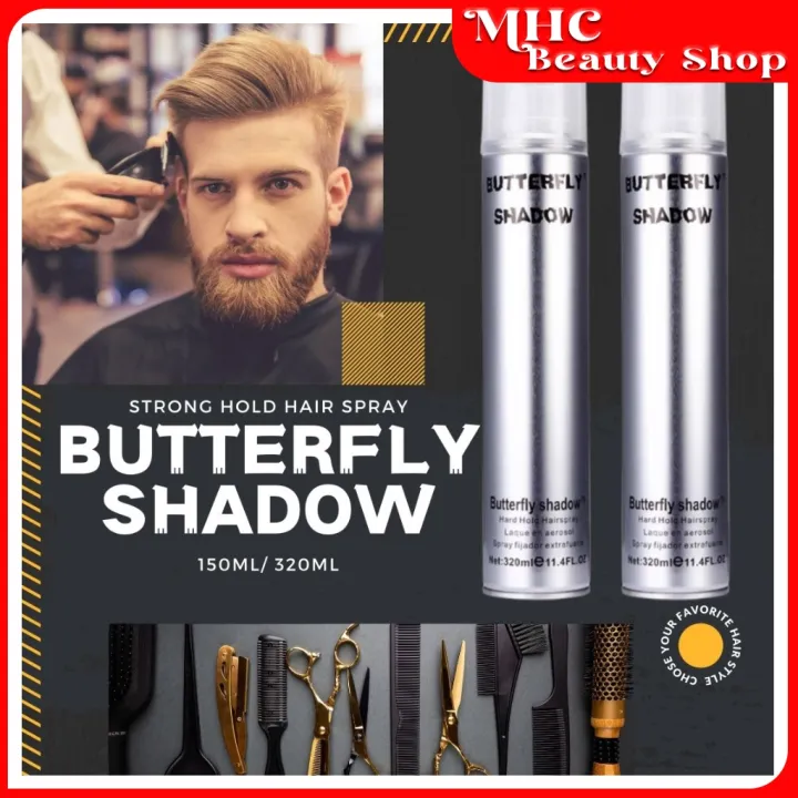 BUTTERFLY SHADOW STRONG HOLD HAIR SPRAY 150ML/320ML | Lazada
