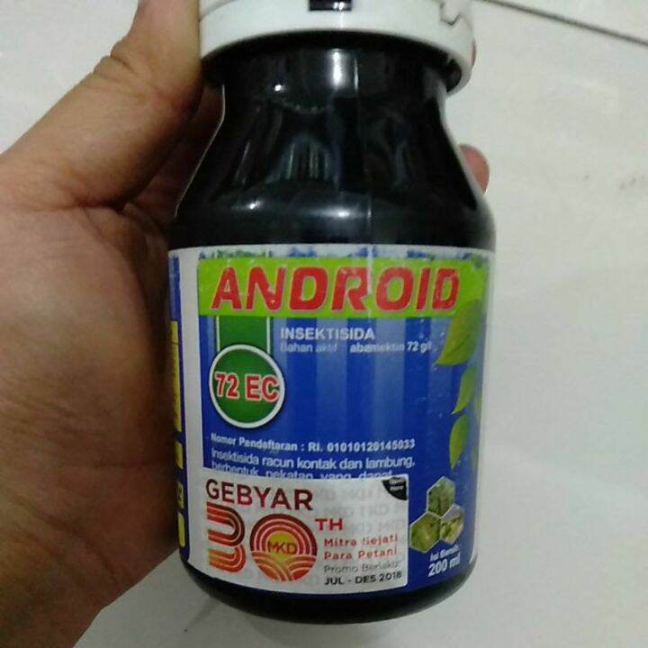 INSEKTISIDA ANDROID 72 EC 200 ML abamectin | Lazada Indonesia
