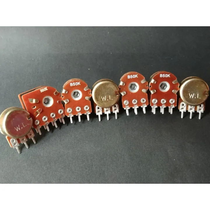 VOLUME CONTROL B50K for KONZERT AMPLIFIER 502--- 1 SET (7 PIECES ...