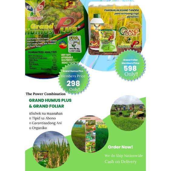 Grand Humus Plus Soil Conditioner | Lazada PH