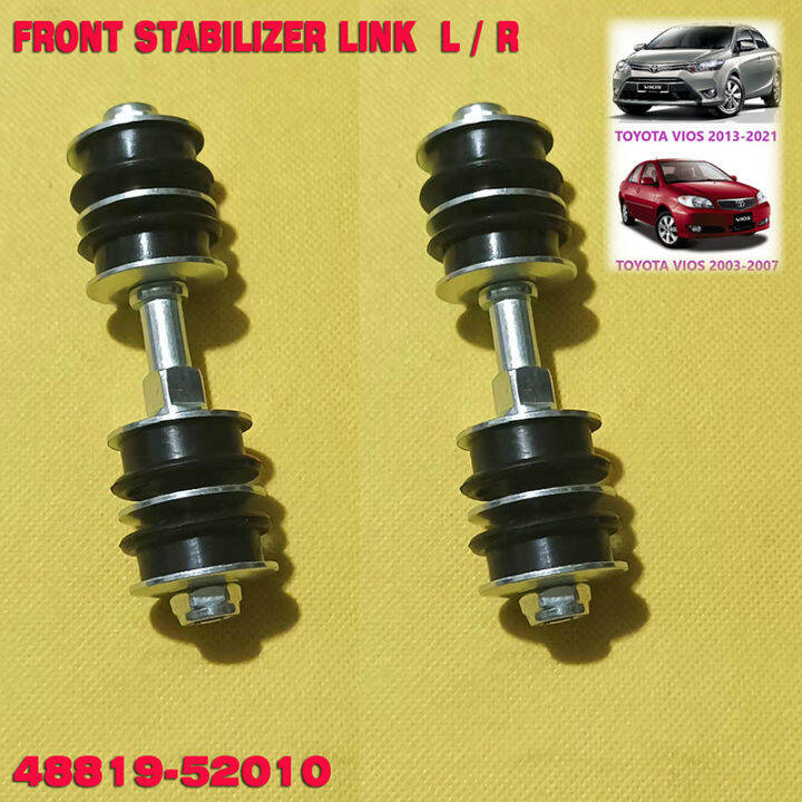 (2pcs) TOYOTA VIOS NCP42 NCP150 NSP151 FRONT STABILIZER LINK 48819-52010 | Lazada