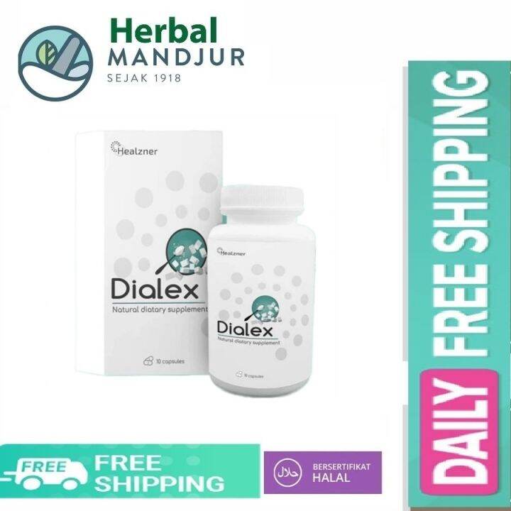 Obat Herbal Diabetes Dialex Obat Diabet 100% Kapsul Dialek Terbaik ...