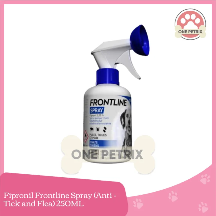 Fipronil Frontline Spray (Anti - Tick and Flea) 250ML | Lazada PH